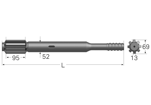 Product: SHANK ADAPTER T45 HL650/700/710/800